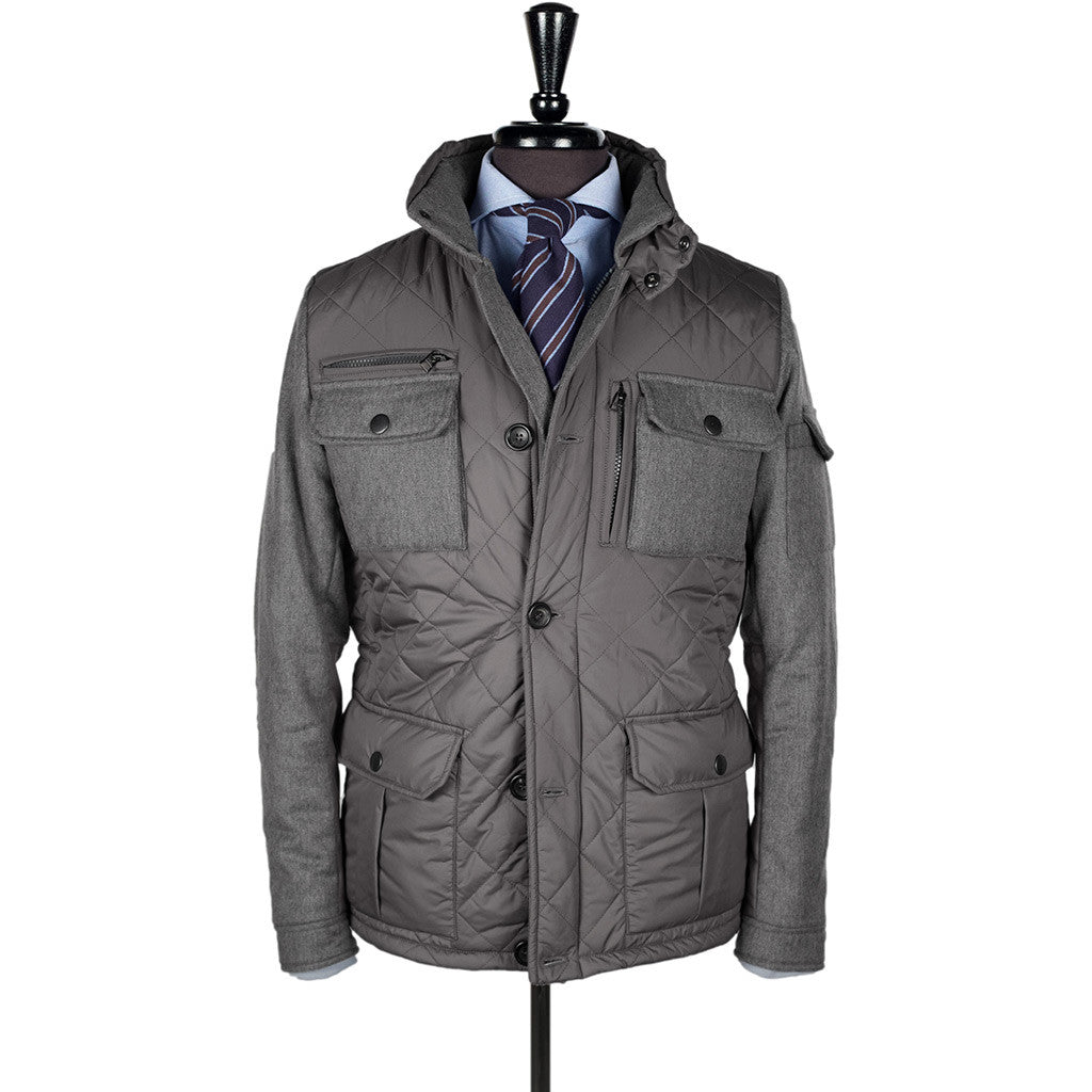 Grey Alpine Quilted Jacket – Beckett & Robb Grey Alpine Quilted Jacket – Beckett & Robb